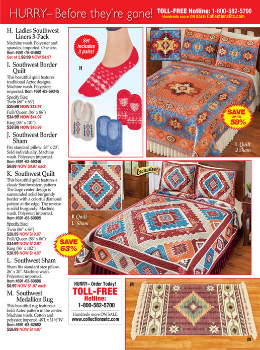 Collections Etc. Clearance Catalog - Page 28-29