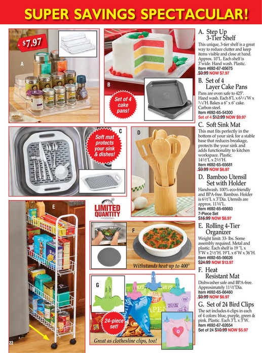 Collections Etc. Clearance Catalog - Page 22-23