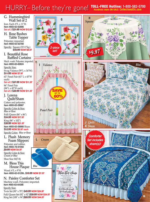Collections Etc. Clearance Catalog - Page 18-19