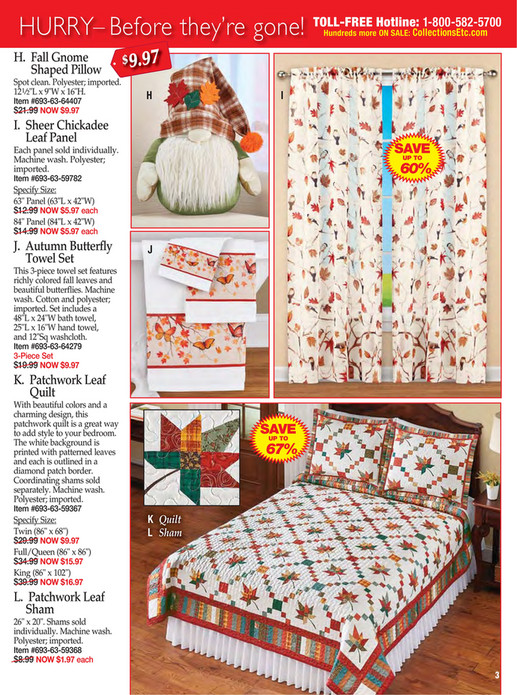 Collections Etc. Clearance Catalog - Page 2-3