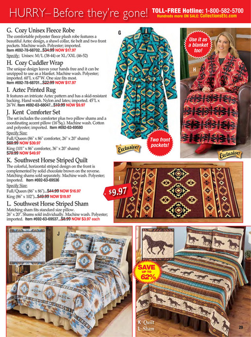 Collections Etc. Clearance Catalog - Page 28-29