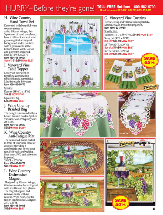 Collections Etc. Clearance Catalog - Page 36-37