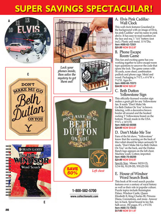 Collections Etc. Clearance Catalog - Page 40-41