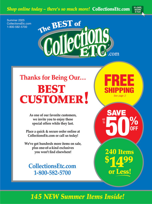 Collections Etc. Clearance Catalog - Page 1
