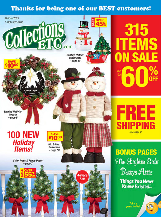 Collections Etc. Clearance Catalog - Page 1